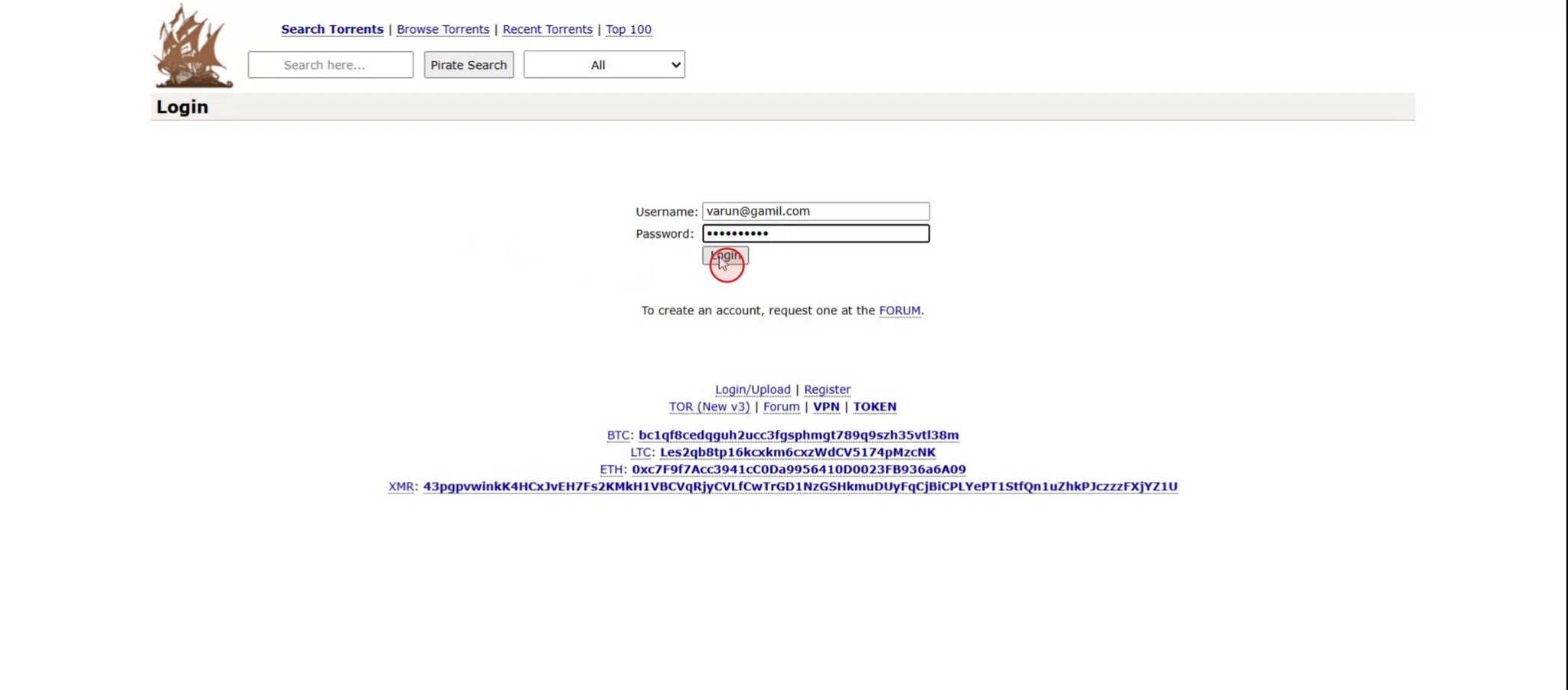 How to Sign In to The Pirate Bay