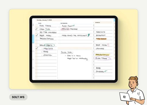 20 Best Free Digital Planners for 2025 - Solt Wagner