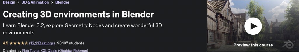 Top Blender Courses You Must Check - Vagon