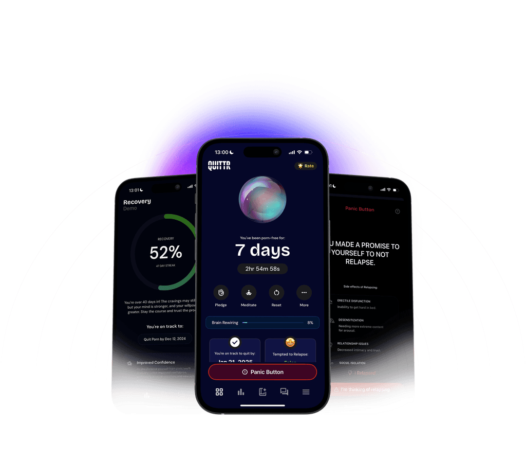 QUITTR - The #1 Porn Addiction App to Quit Porn Forever