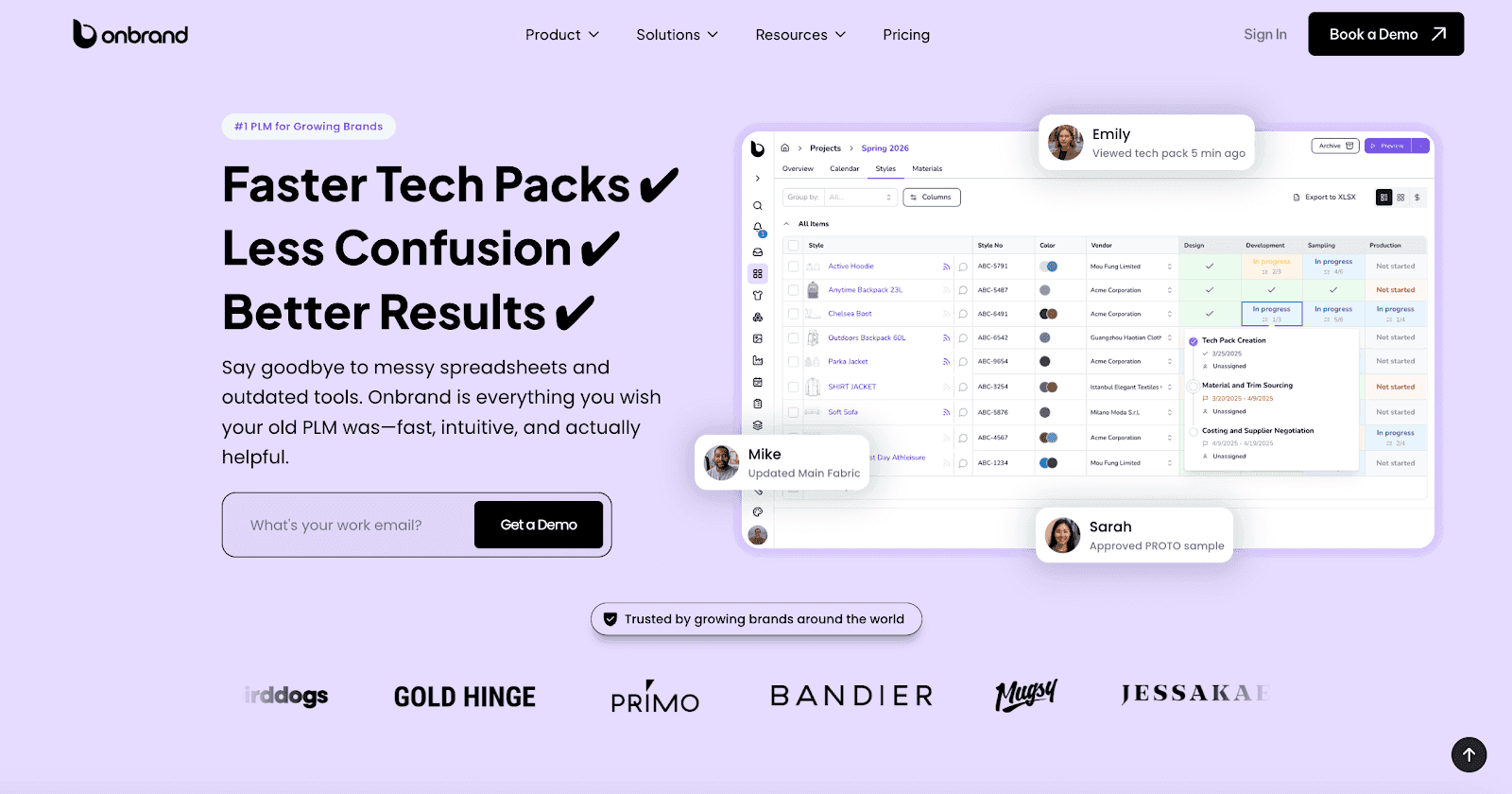 7 Best PLM Software for Fashion Teams for 2026 - Onbrand Blog
