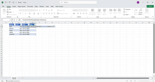 How To Calculate Age In Excel – Simple Formula Guide - 1 minute video guide