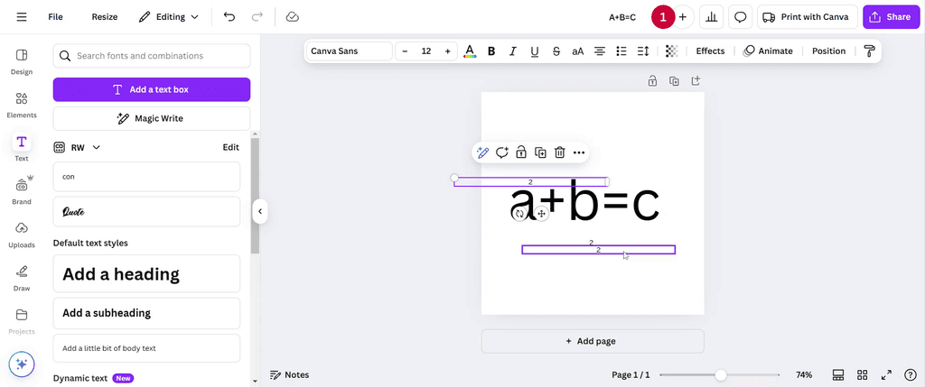 How To Superscript In Canva - 1 minute video guide