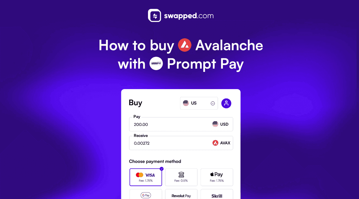 How to buy Avalanche (AVAX) with PromptPay