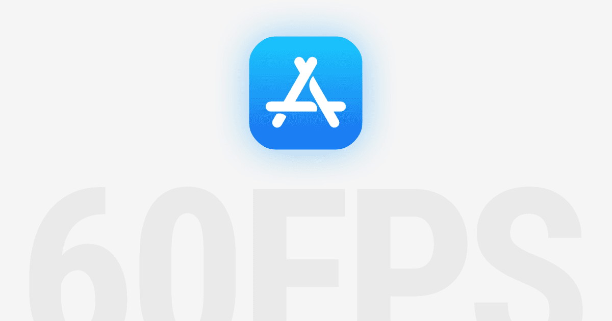 App Store iOS App UI/UX design animation – 60fps