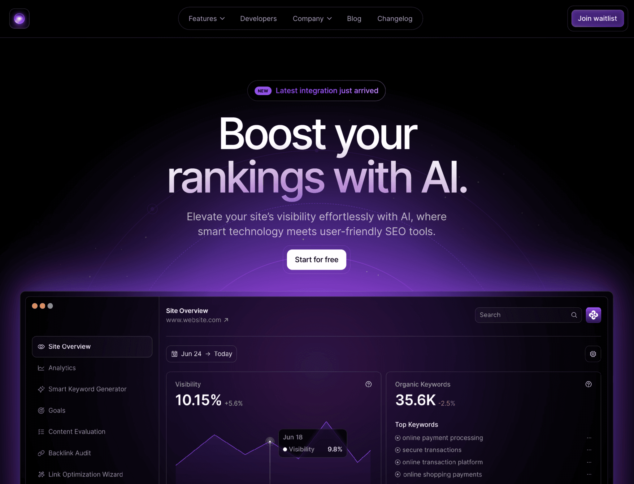 Free AI Startup Website UI Kit for Framer and Figma