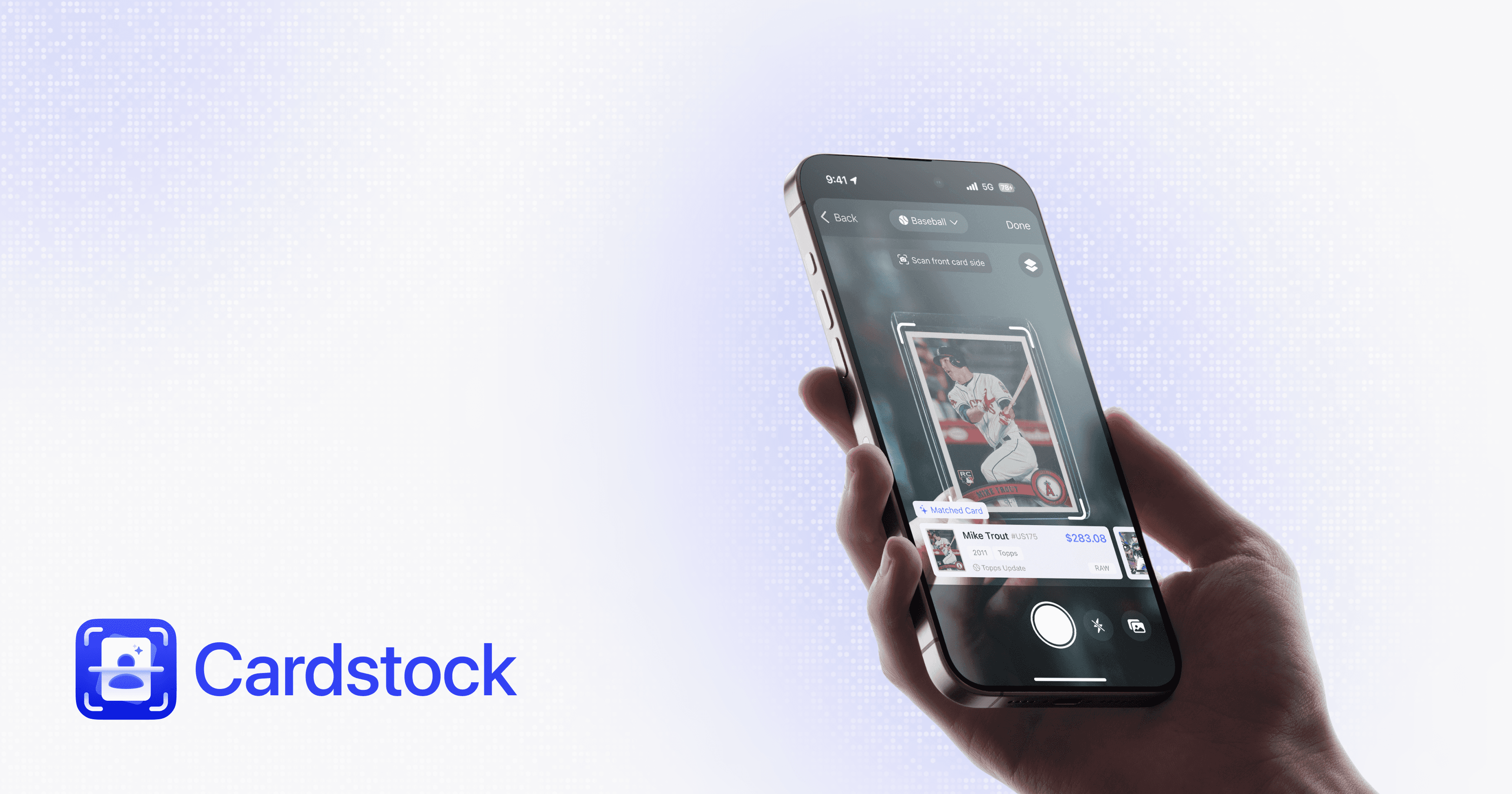 Cardstock | Sports Card Scanner