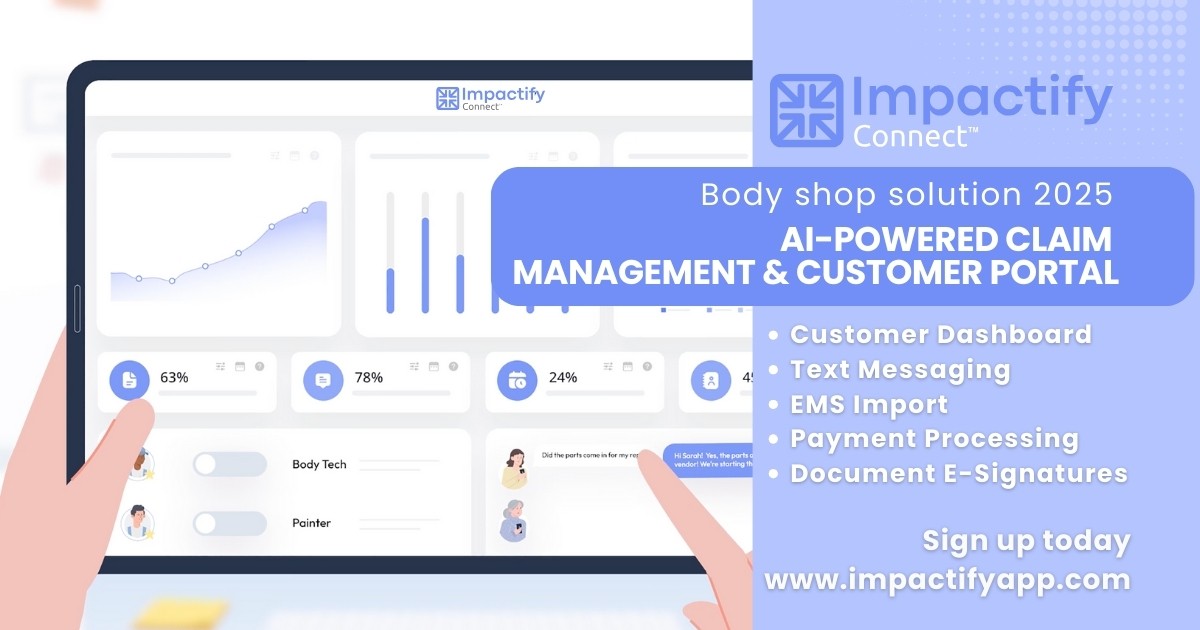 Impactify- AI Powered Body Shop Software & Customer Portal