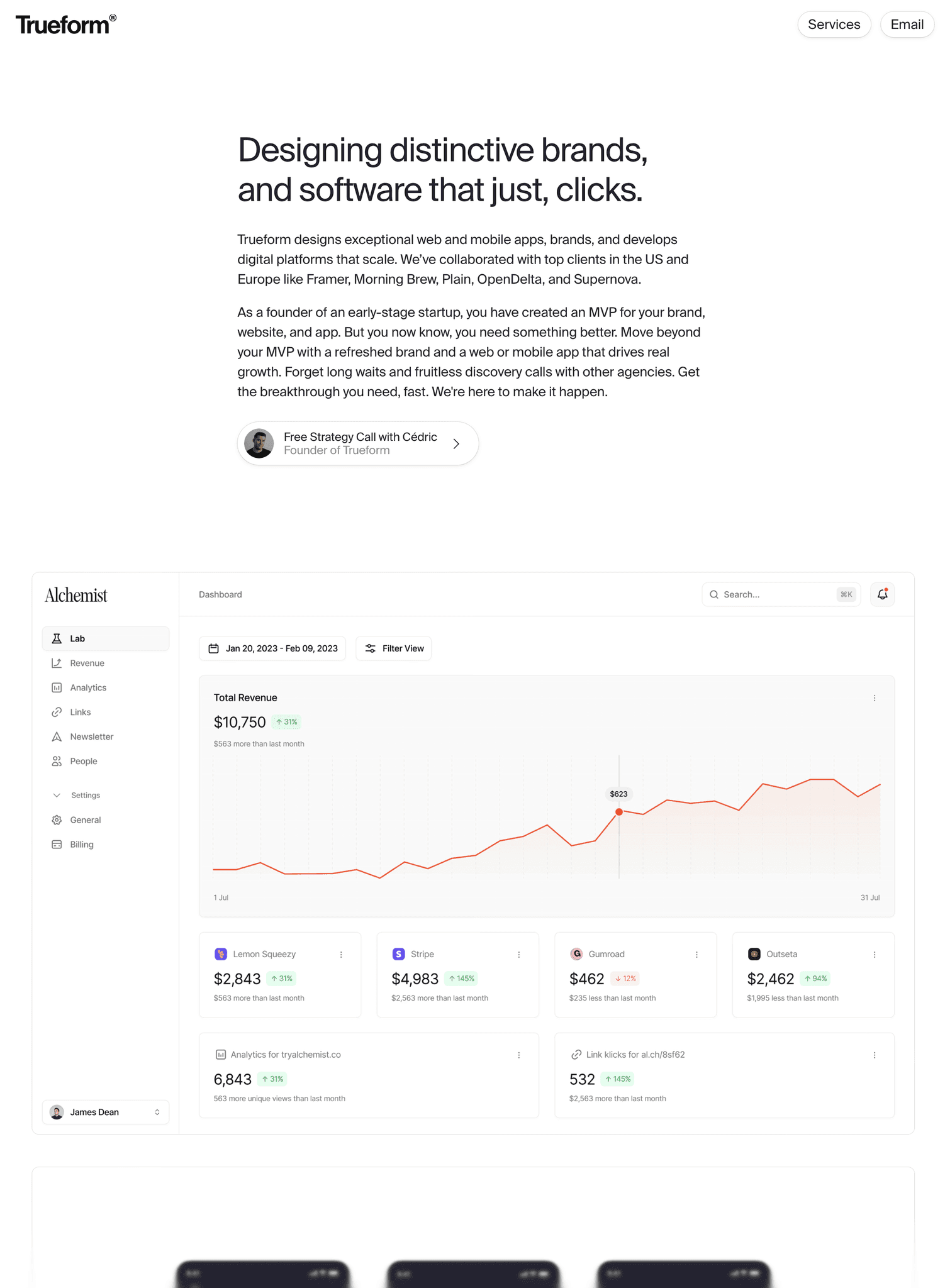 Dead Simple Sites — Minimal Website Inspiration