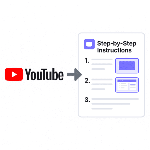 How to Turn Any YouTube Video into Step-by-Step Instructions Instantly ...