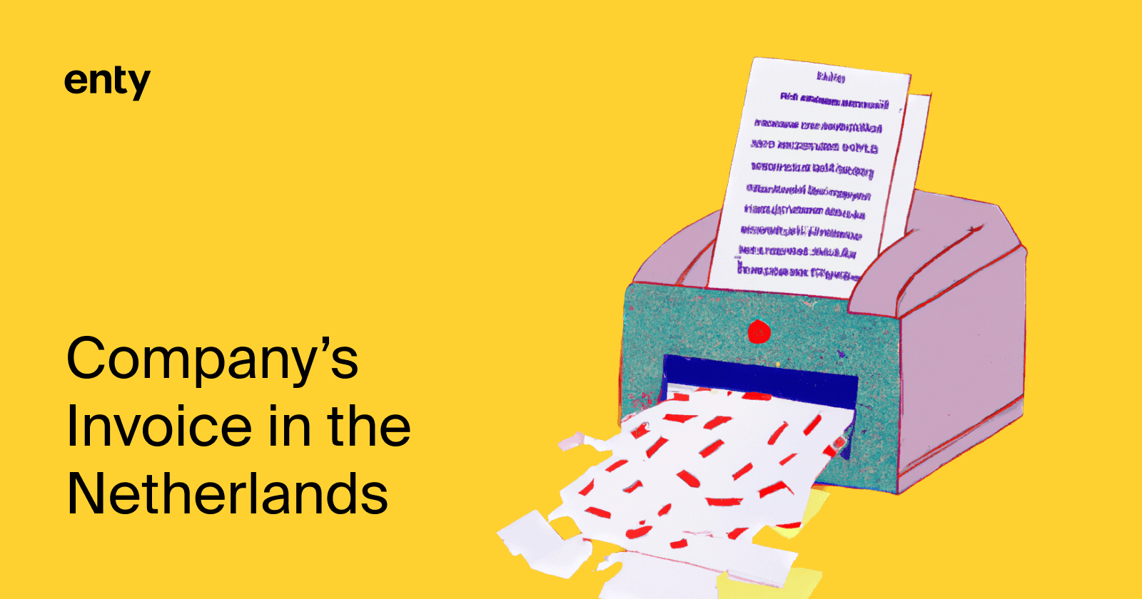 Requirements for a company’s invoice in the Netherlands