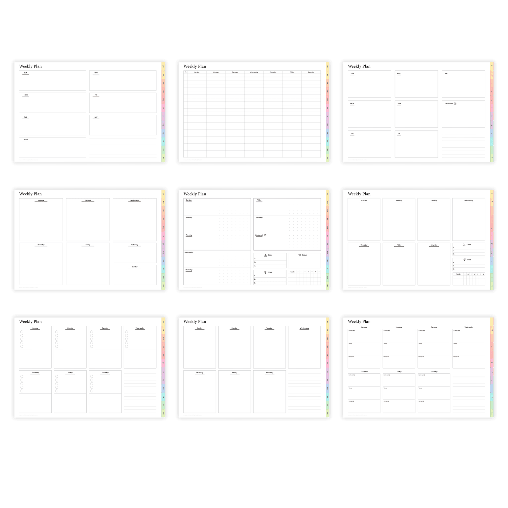 Free Digital Planner | Million Dollar Habit