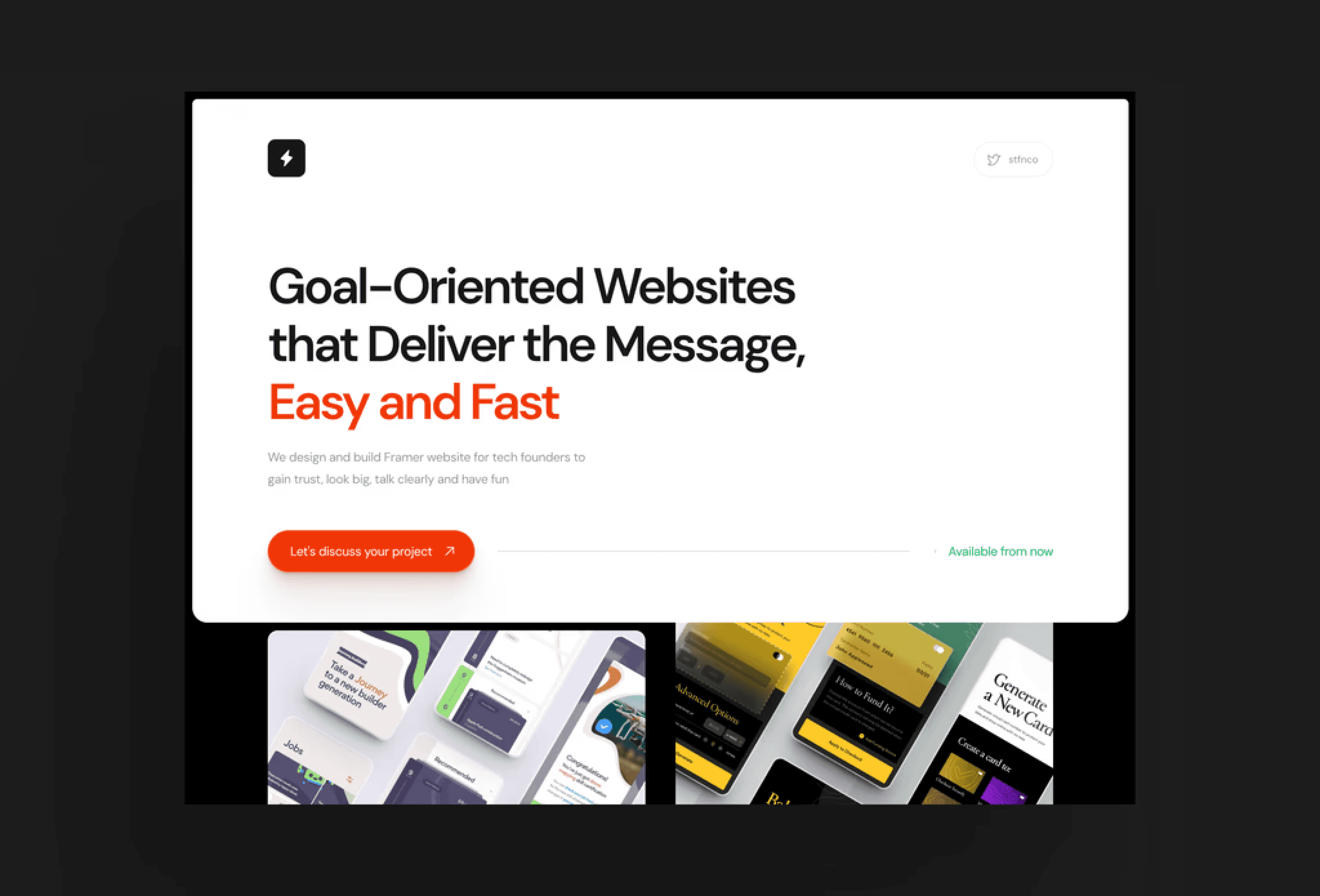 Easyfast - Simple Agency Template