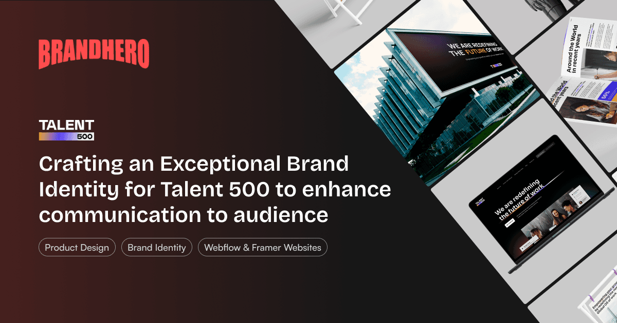 Talent 500 | Brandhero Design