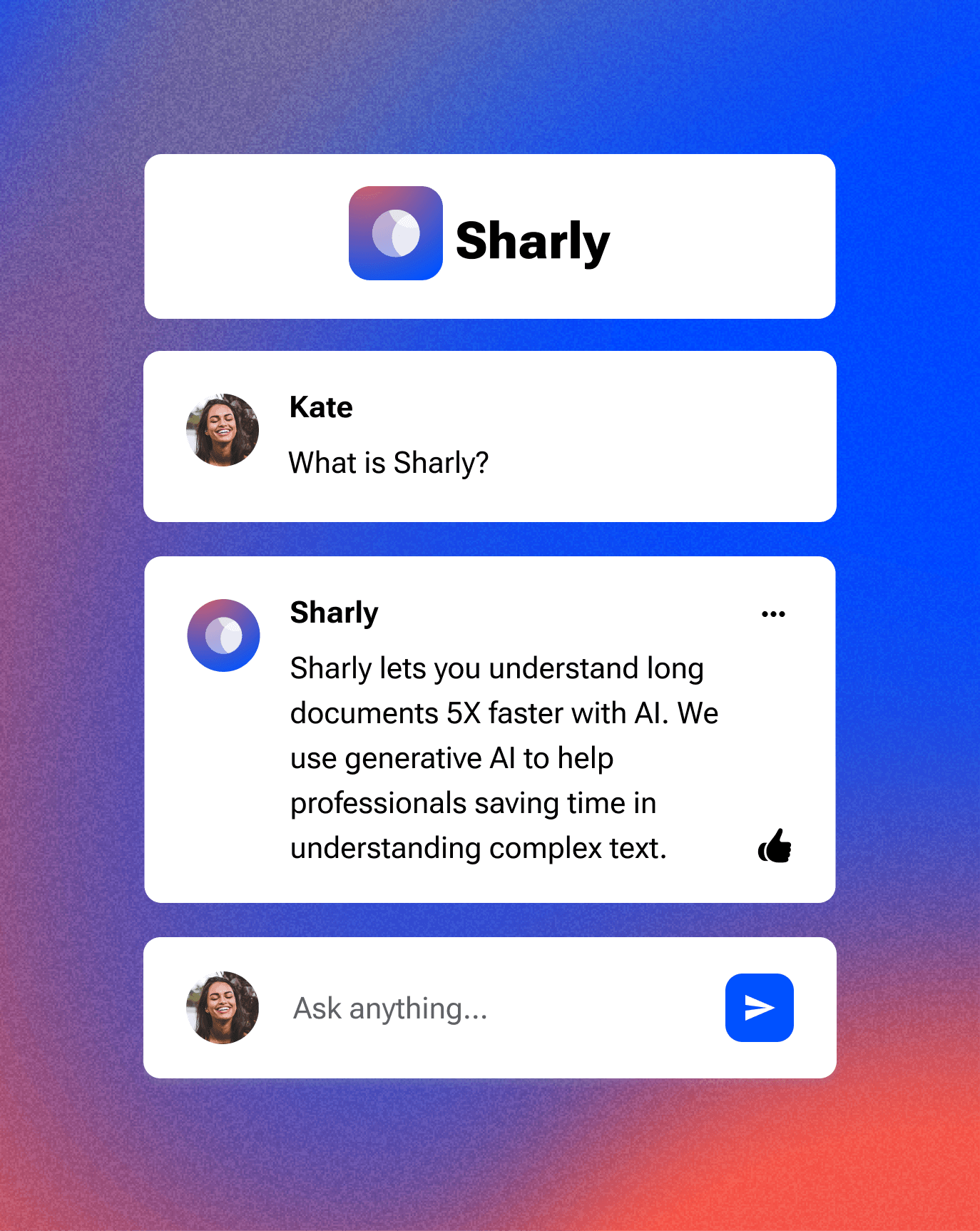Sharly | Chat with any document
