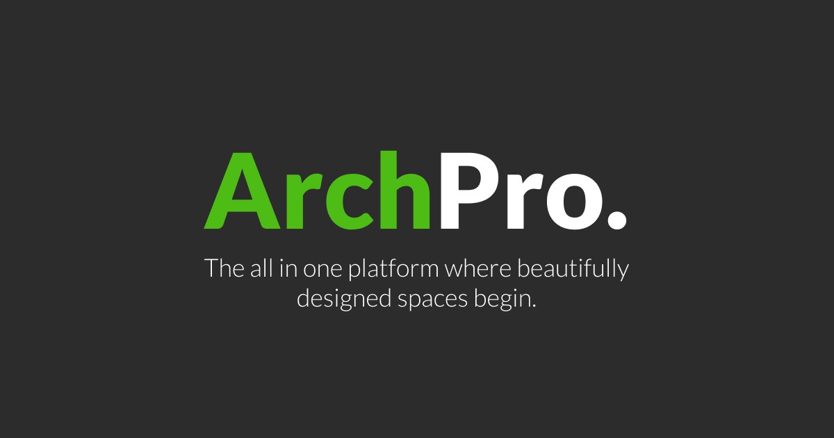 ArchPro | all-in-one platform to find trusted professionals and ...