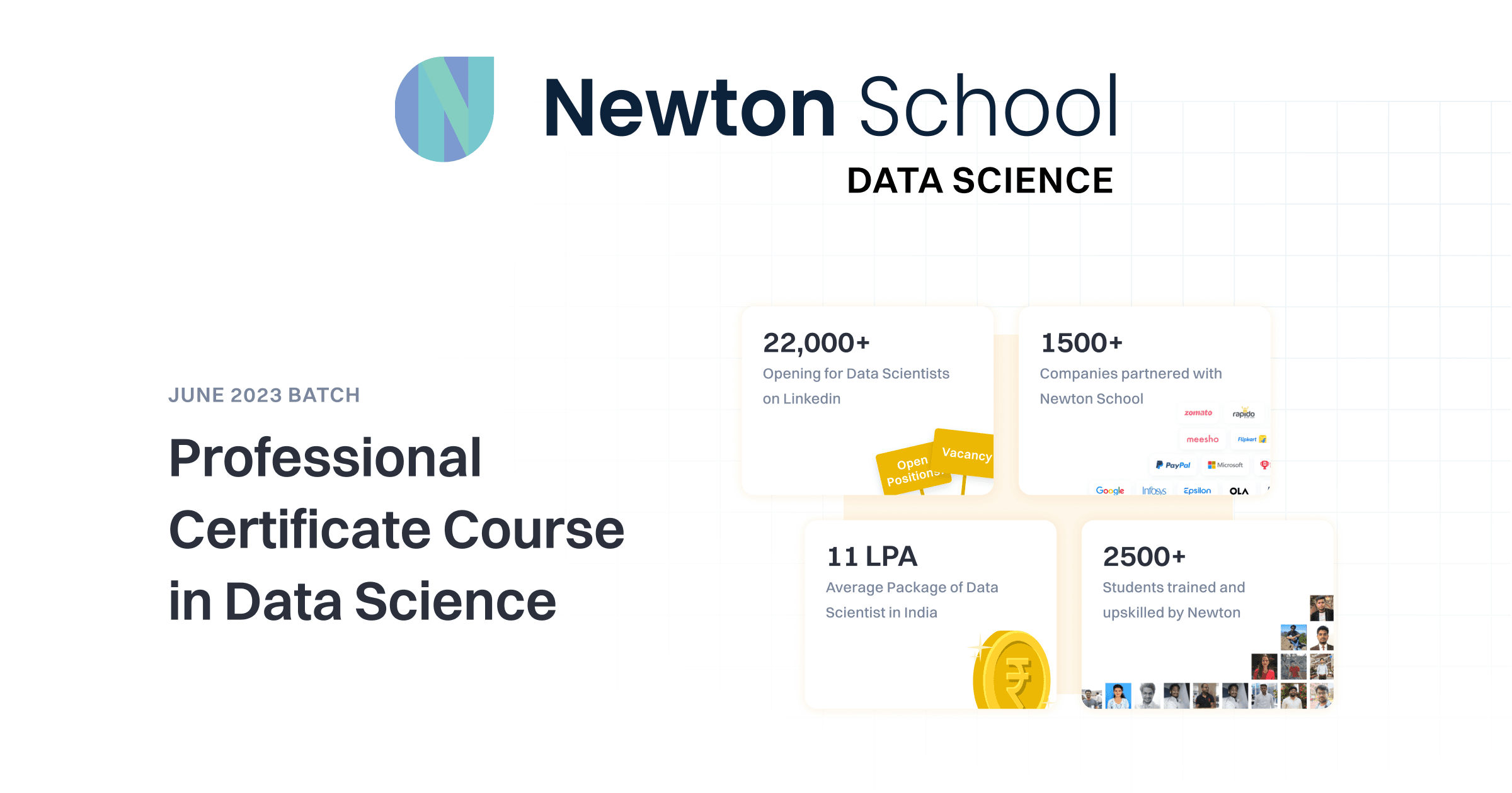 Professional Certificate Course in Data Science - Newton School