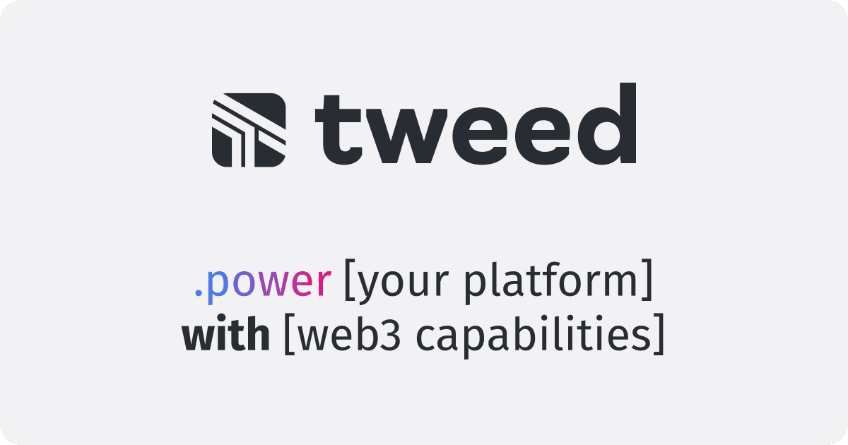 Tweed. Wallets made for everyone