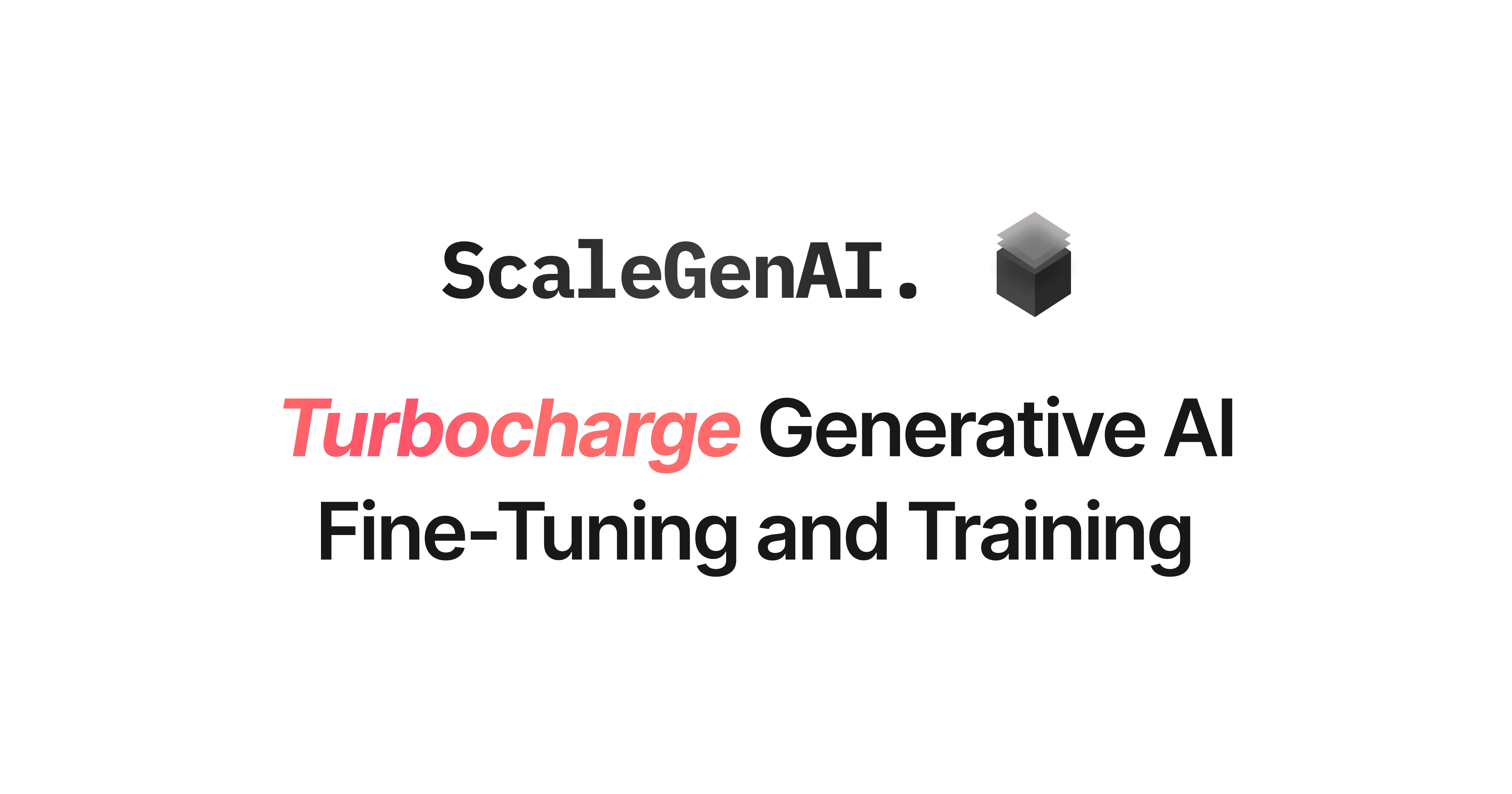 ScaleGenAI