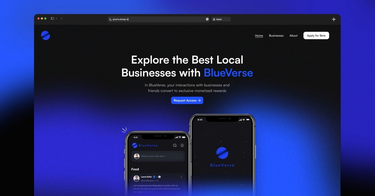 BlueVerse - Interact and Earn Rewards