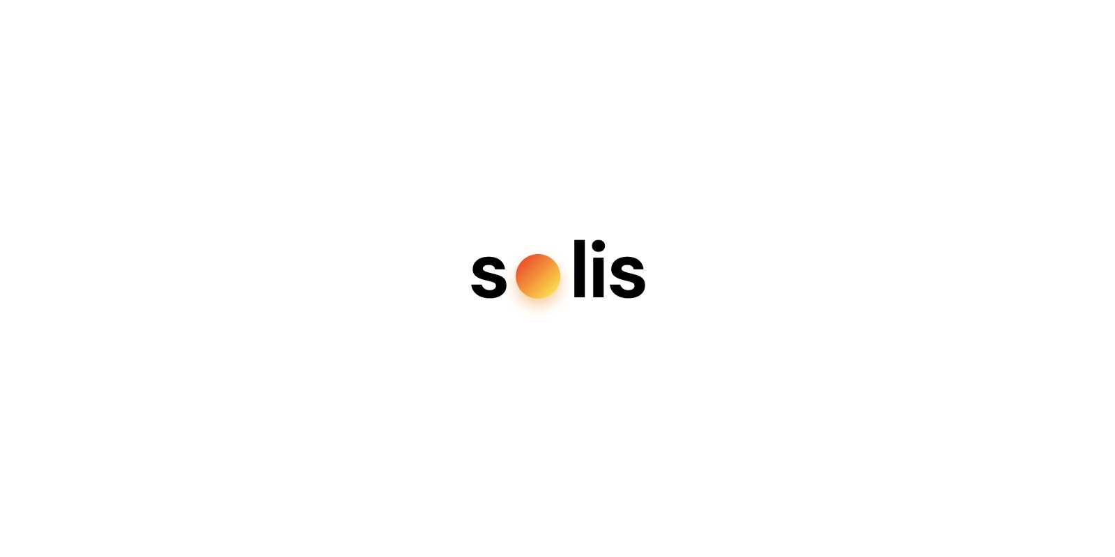 Solis Product Landing Page