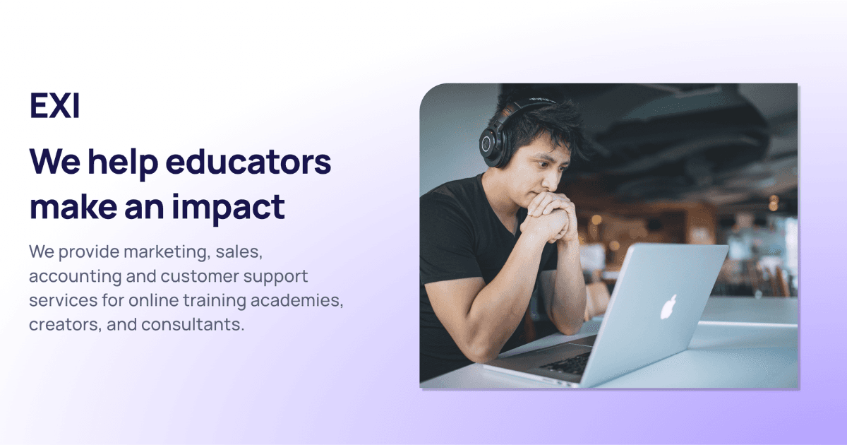 EXI :: We help educators make an impact