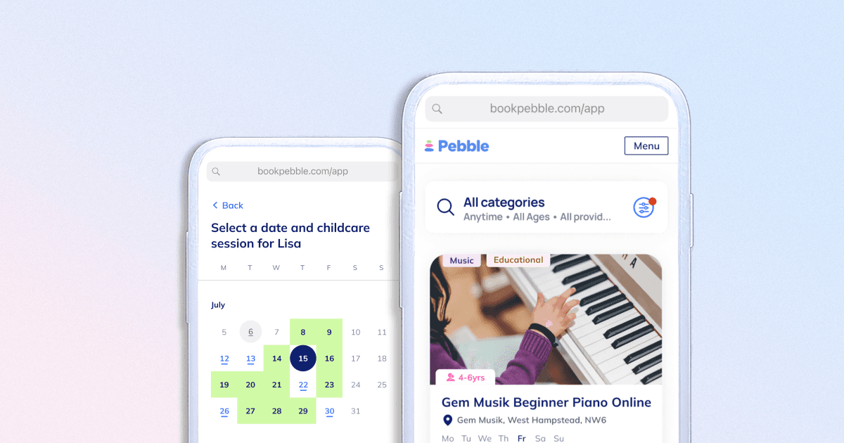 Flexible Childcare and Activities with Pebble