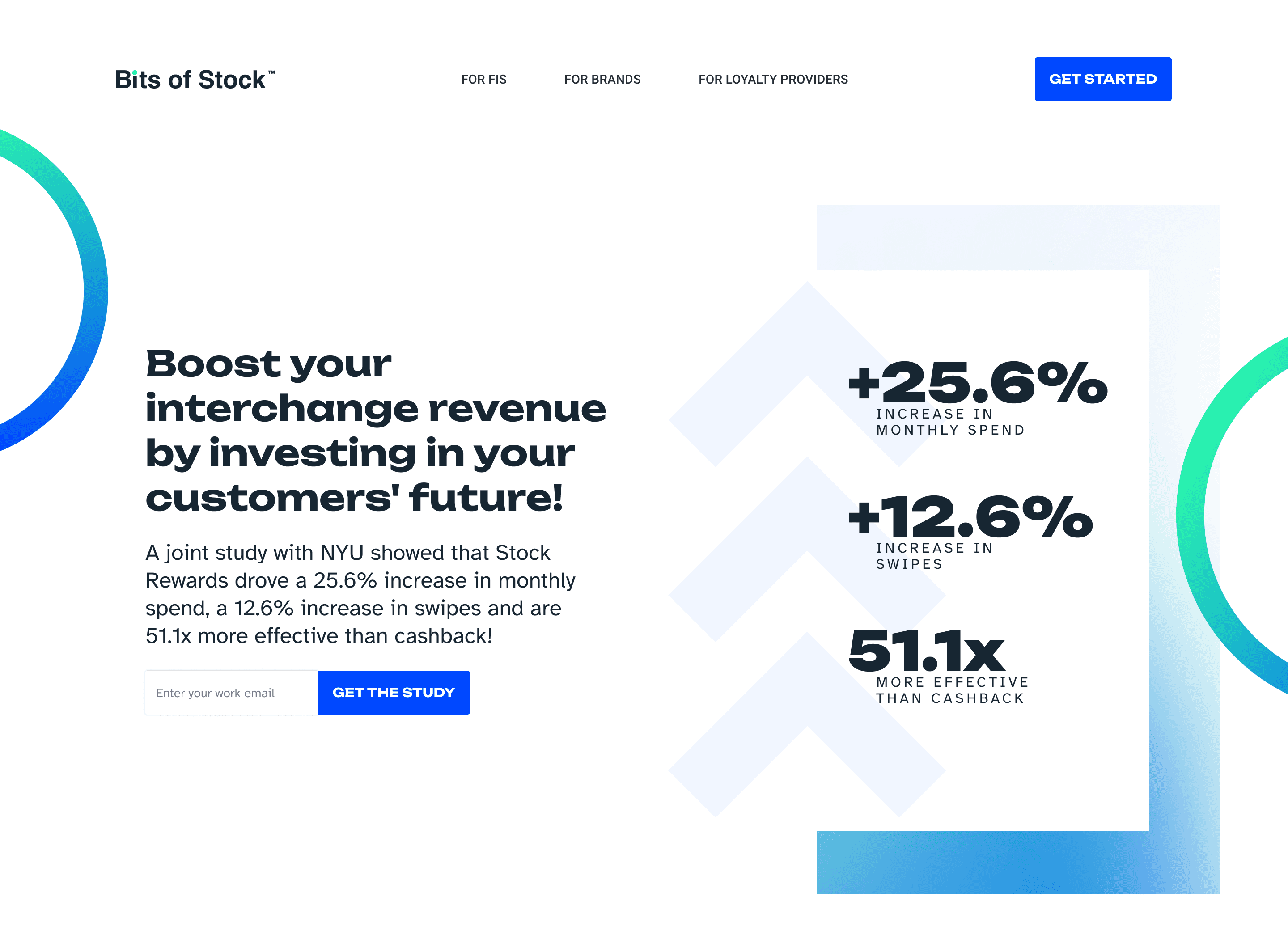 Bits of Stock™: Boost Interchange Revenue with Stock Rewards