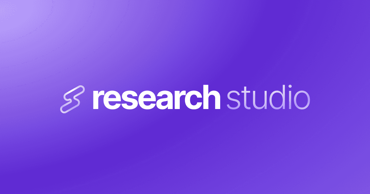 Open Beta Launch - Research Studio