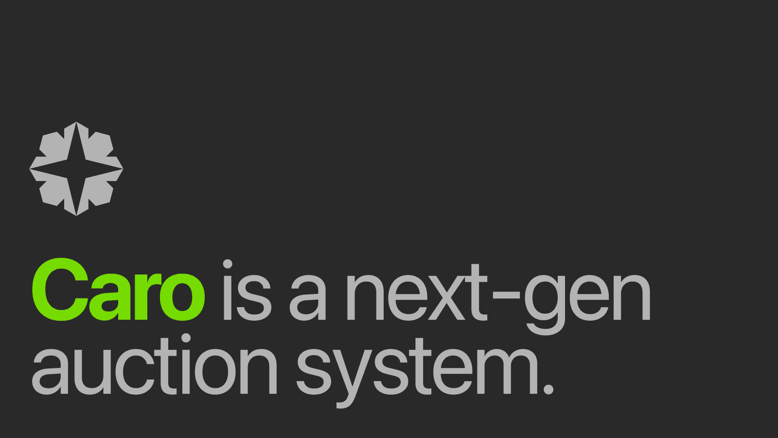 Caro | A hyper-efficient way to price product and move inventory.